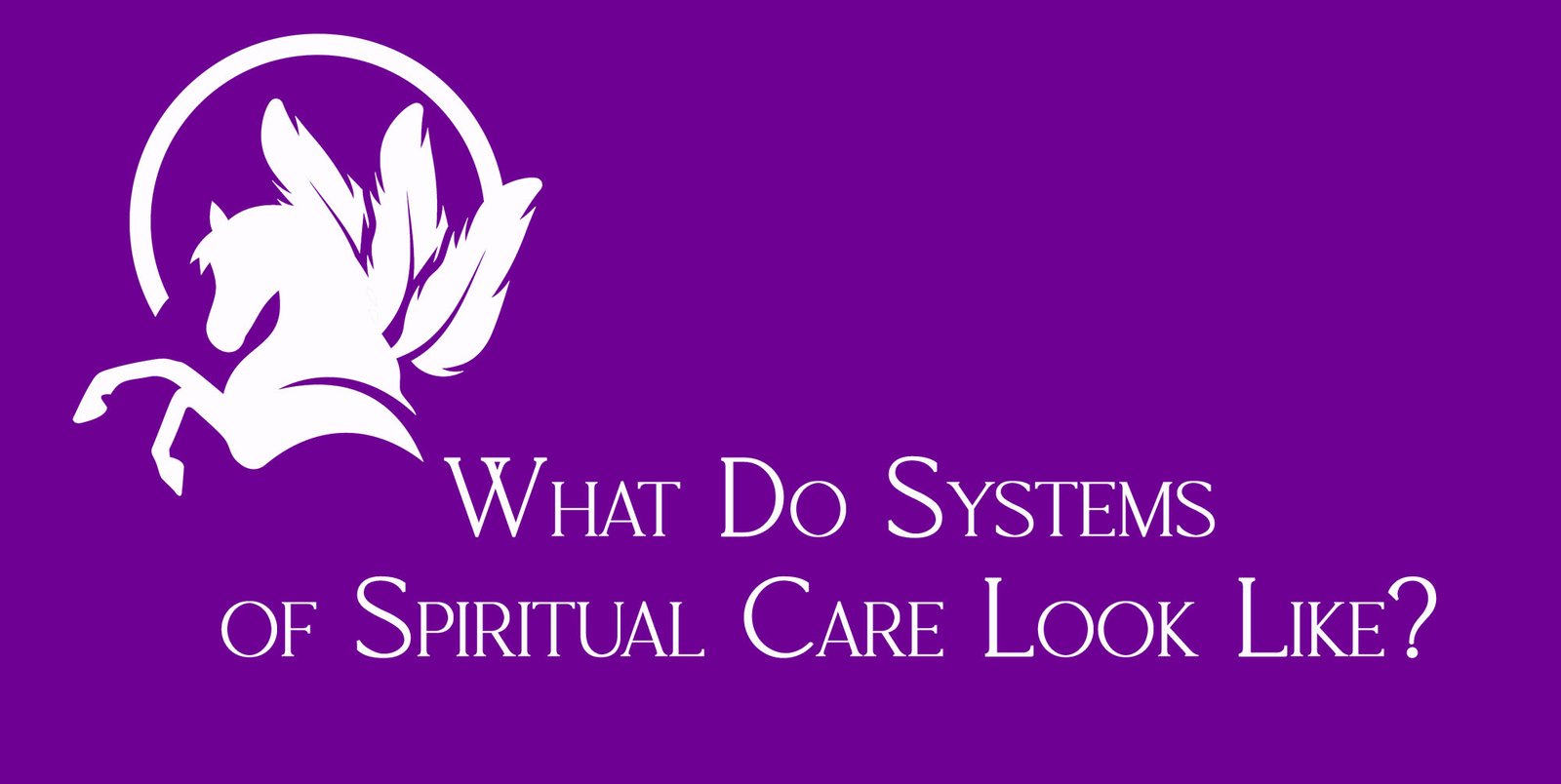 What Do Systems of Spiritual Care Look Like? – Feathermane Soul
